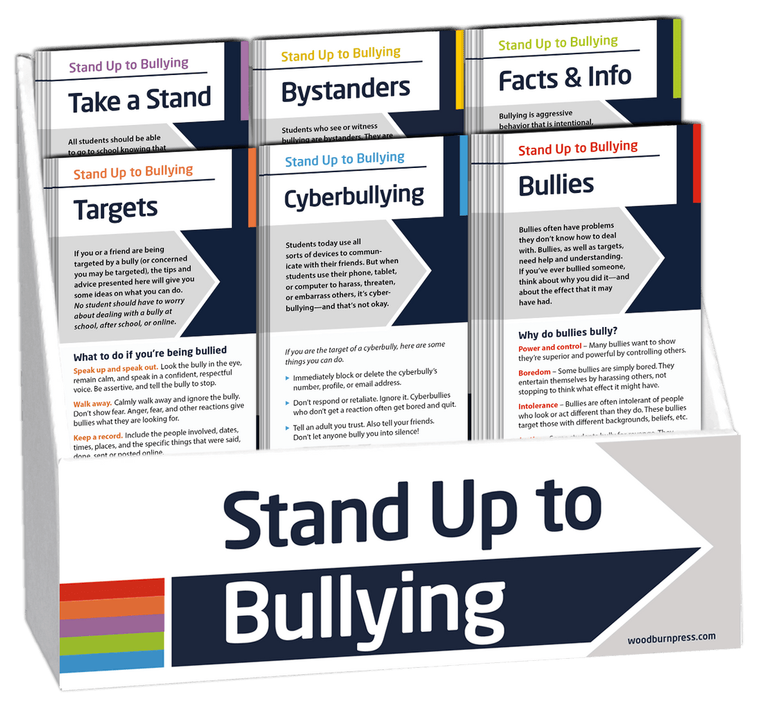 Stand Up to Bullying Rack Card Display Package – Woodburn Press