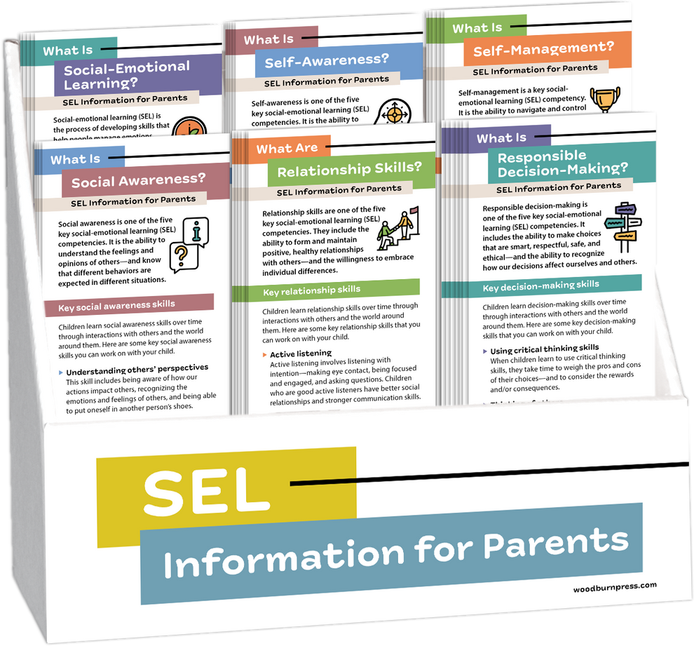 SEL Information for Parents Rack Card Display Package – Woodburn Press