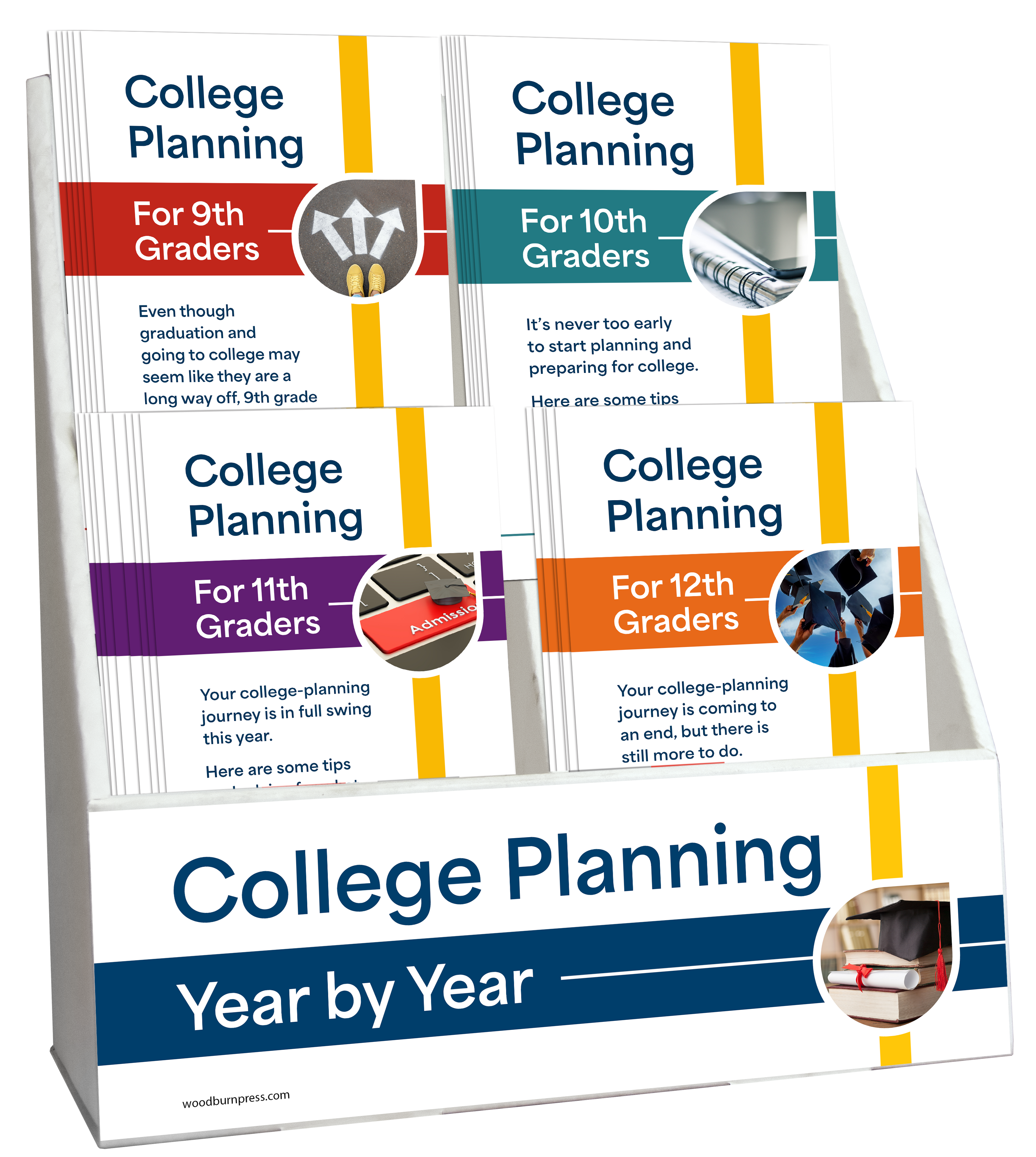 College Planning - Year by Year Bifold Display Package – Woodburn Press